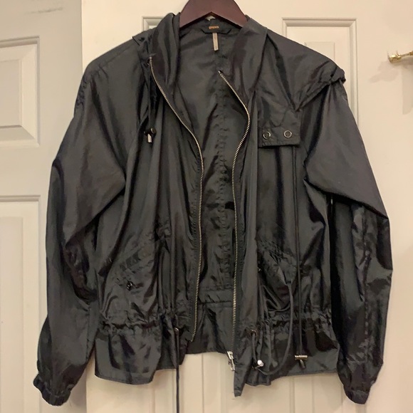 Free People | Jackets & Coats | Vintage Free People Jacket Hooded ...